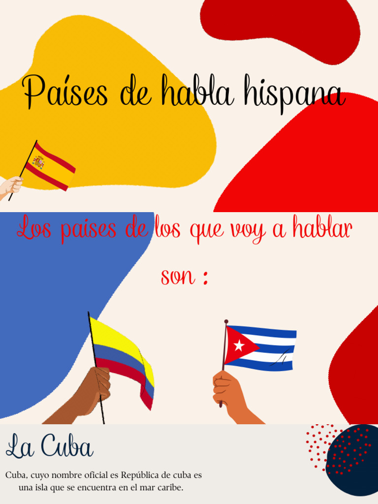 Países de Habla Hispana | PDF | Cuba | Colombia