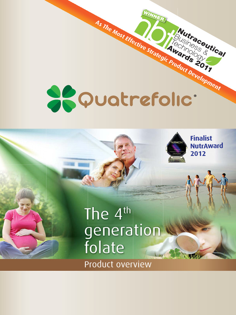 QUATREFOLIC_OVERVIEW | PDF | Vitamin B12 | Biosynthesis