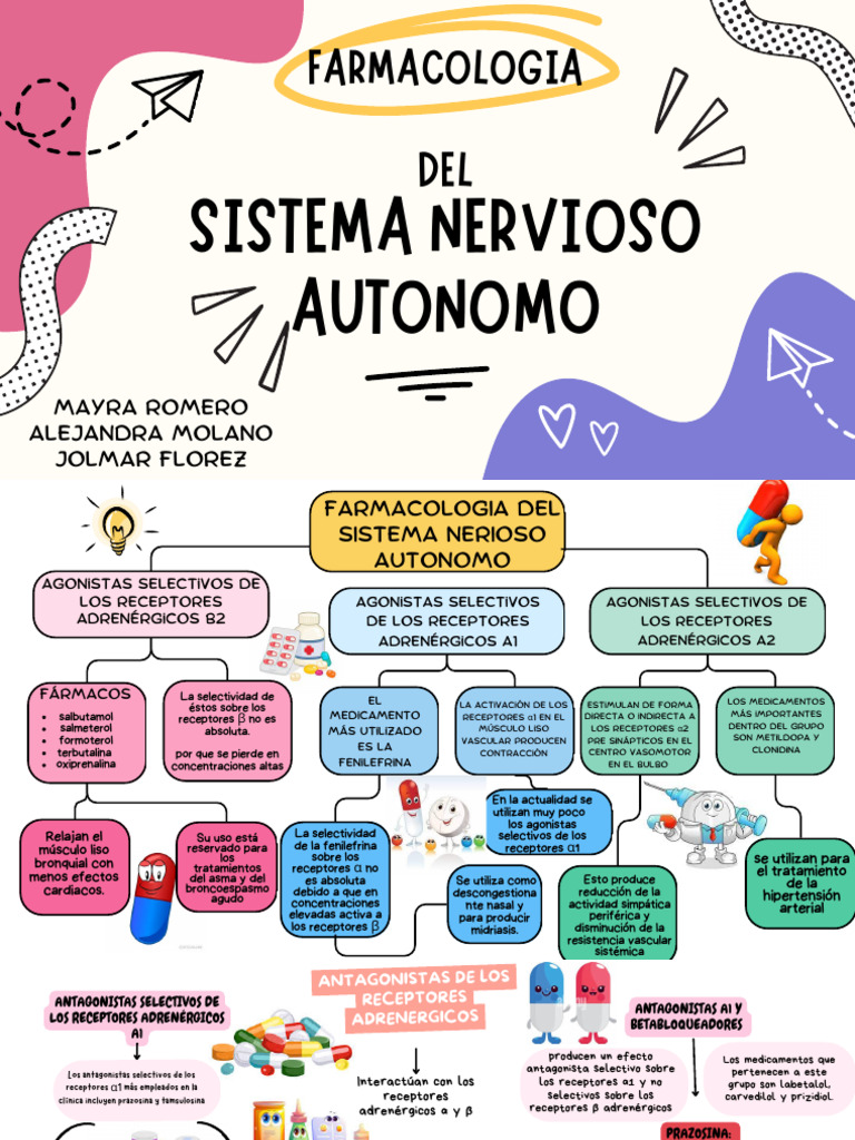 Farmacología Del Sistema Nervioso Autónomo - 20231013 - 090802 - 0000 | PDF