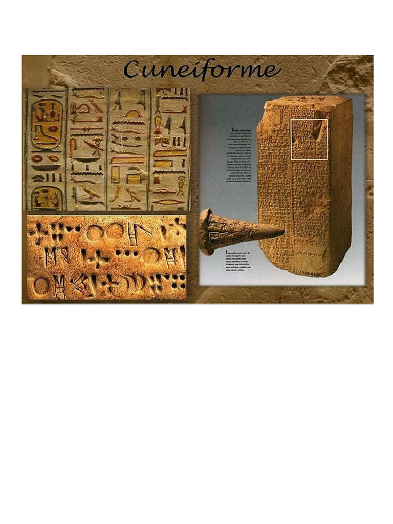Escrita Cuneiforme | PDF