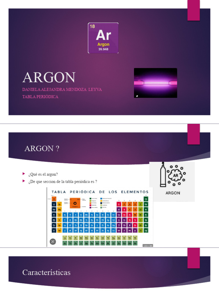 Argon | PDF