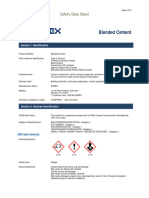 PPC Msds - Cement 1 | PDF | Cement | Waste