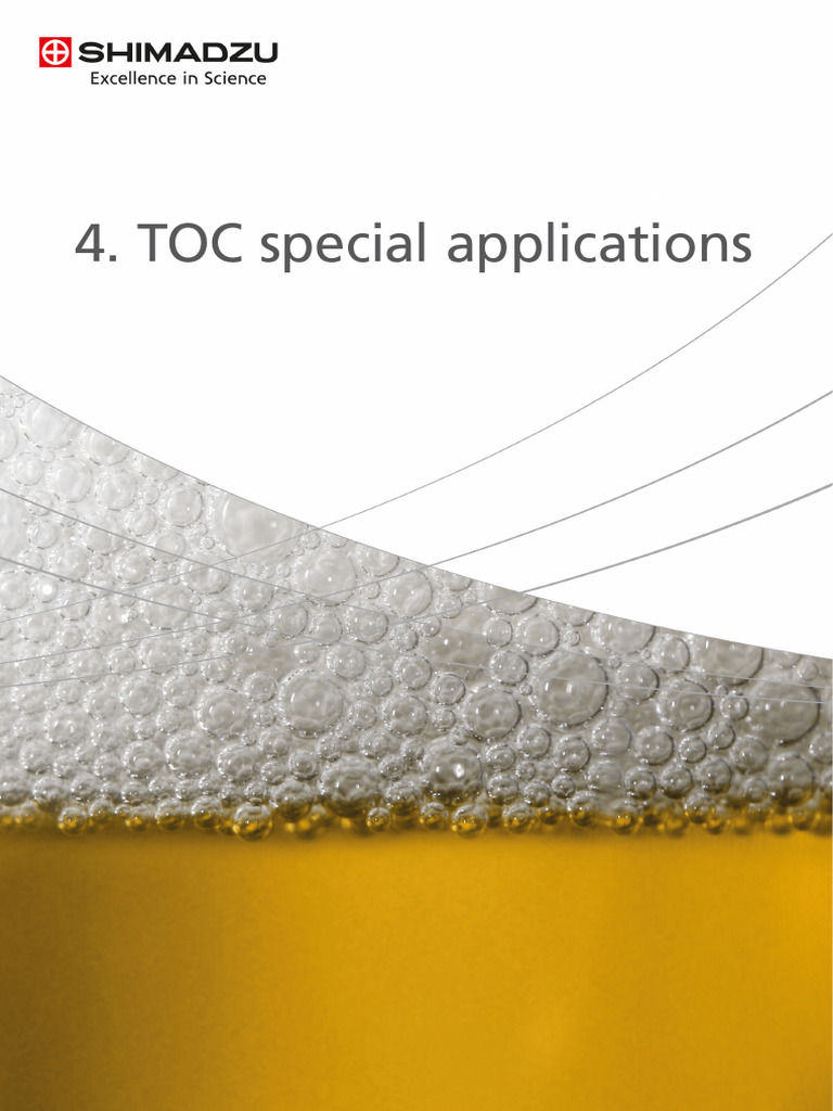 4 Toc Special Applications 18a | PDF | Total Organic Carbon | Biogas