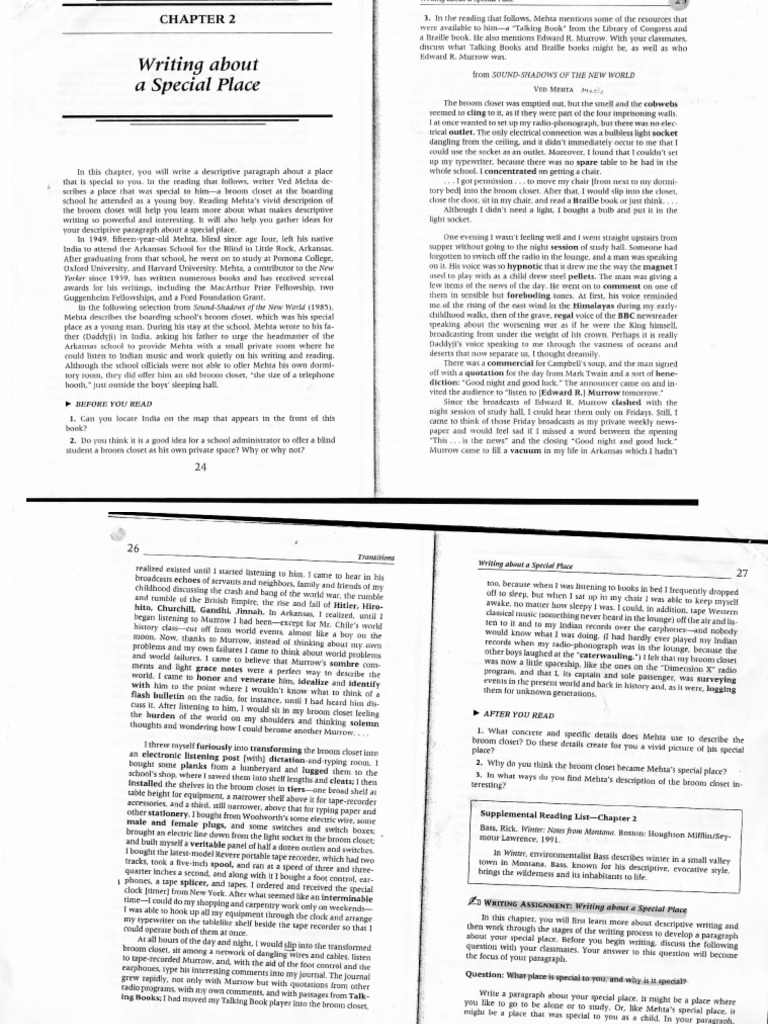 Transitions Chapter 2 | PDF