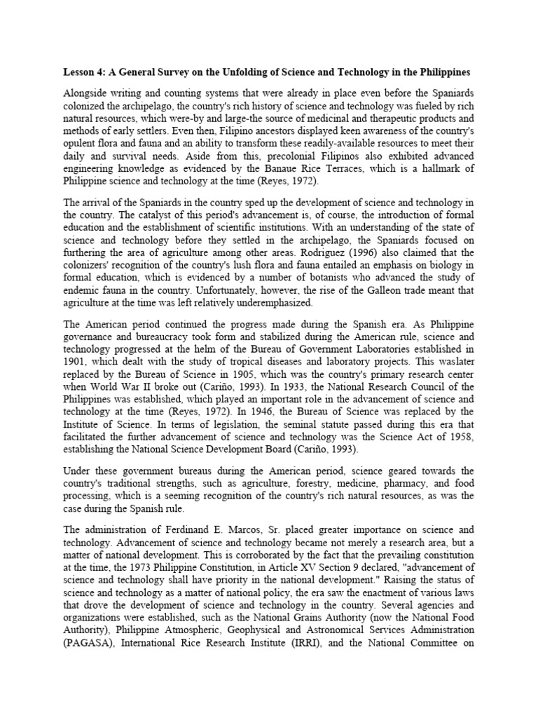 STS-LESSON-4-learning-material-and-exercise-1 | PDF | Neonatal ...