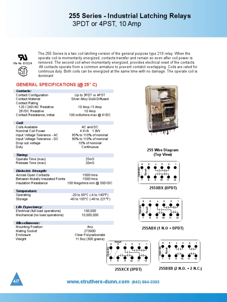 LR_255_Series | Inductor | Relay