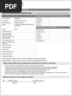 Bank Declaration Form PDF | PDF | Banks | Cheque