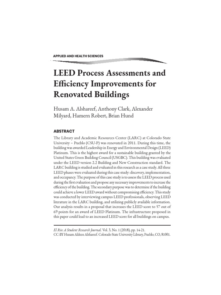 LEED | PDF | Reclaimed Water | Lighting