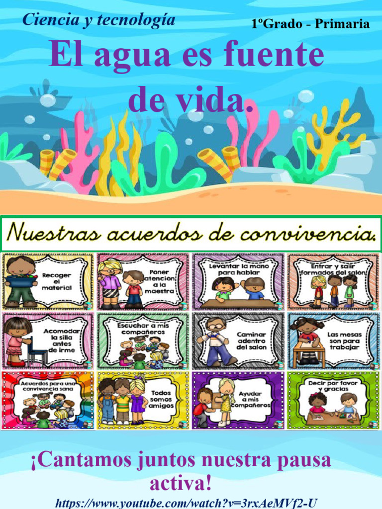 Sesion 3-El Agua Fuente de Vida - Ciencia y Tecnologia - IV Bimestre ...