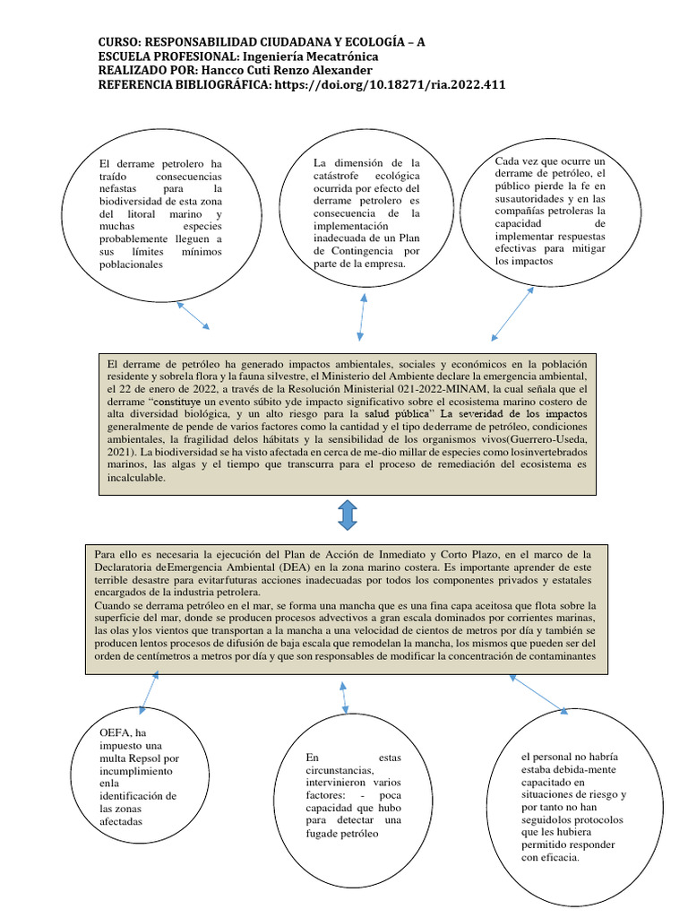 2. FICHA DE ESQUEMA RESUMEN-PETROLEO | PDF | Entorno natural | Biodiversidad