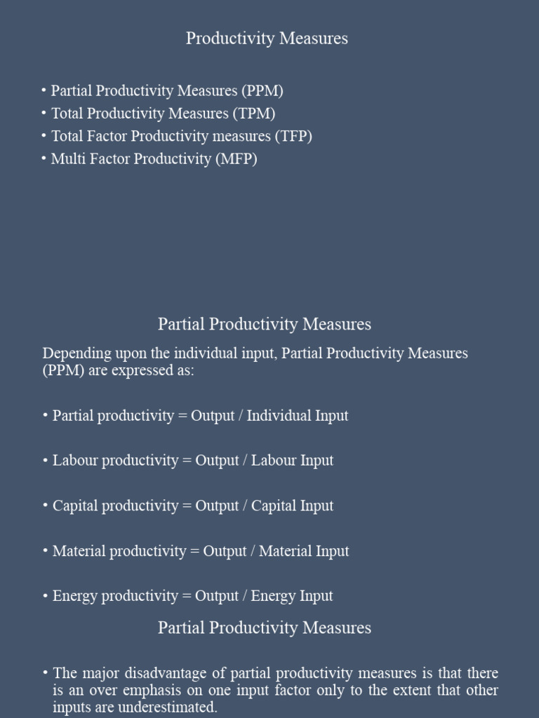 Productivity Models | PDF | Factors Of Production | Economies