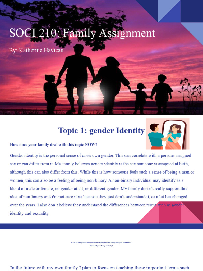 Havican Family Assignment 1 | PDF | Parenting | Socialization