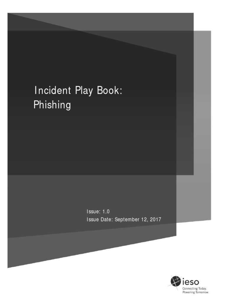 Public IncidentPlaybook Phishing | PDF | Malware | Computer Security