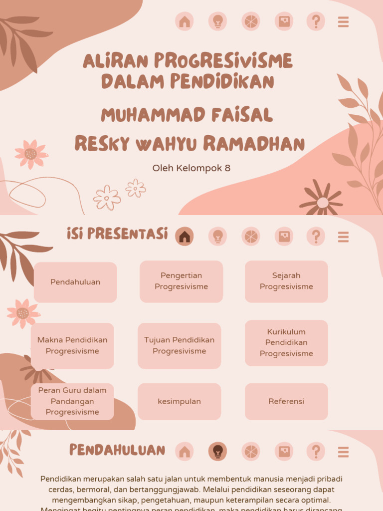 Aliran Progresivisme Dalam Pendidikan | PDF