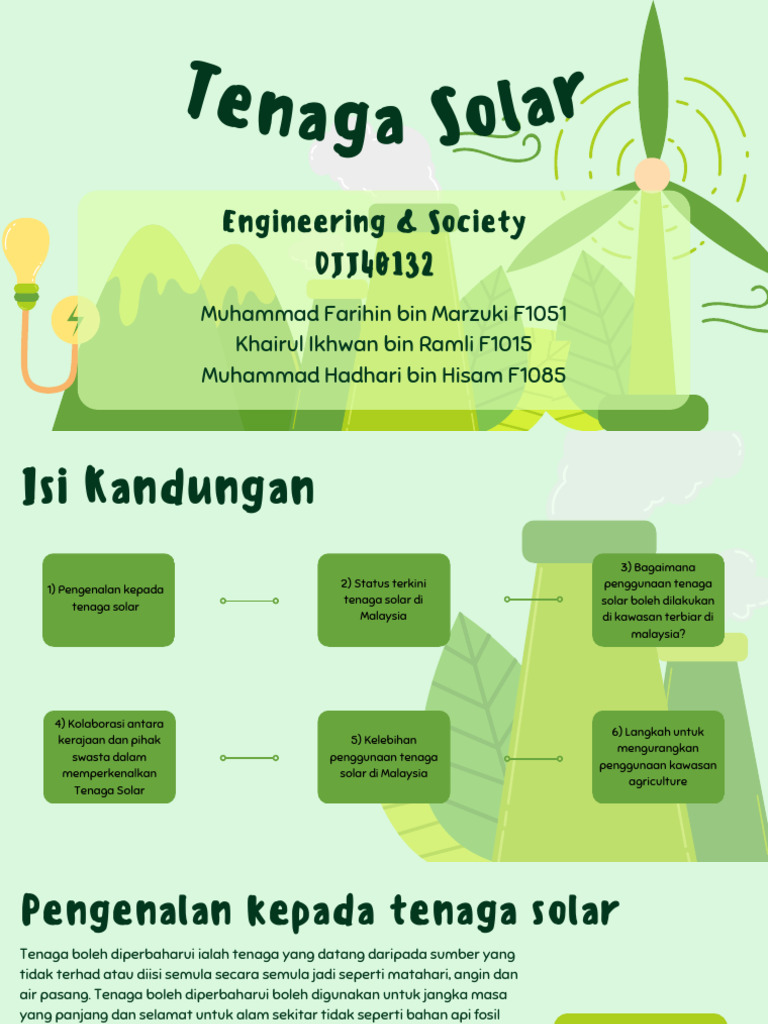 Tenaga Solar Di Malaysia - 20240329 - 152124 - 0000 | PDF
