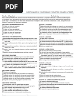 Modified Oswestry Disability Index SPANISH | PDF | Salud y bienestar