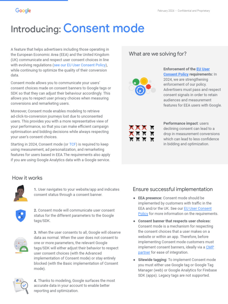 Consent Mode DPO Guide | PDF | Software Development Kit | Http Cookie