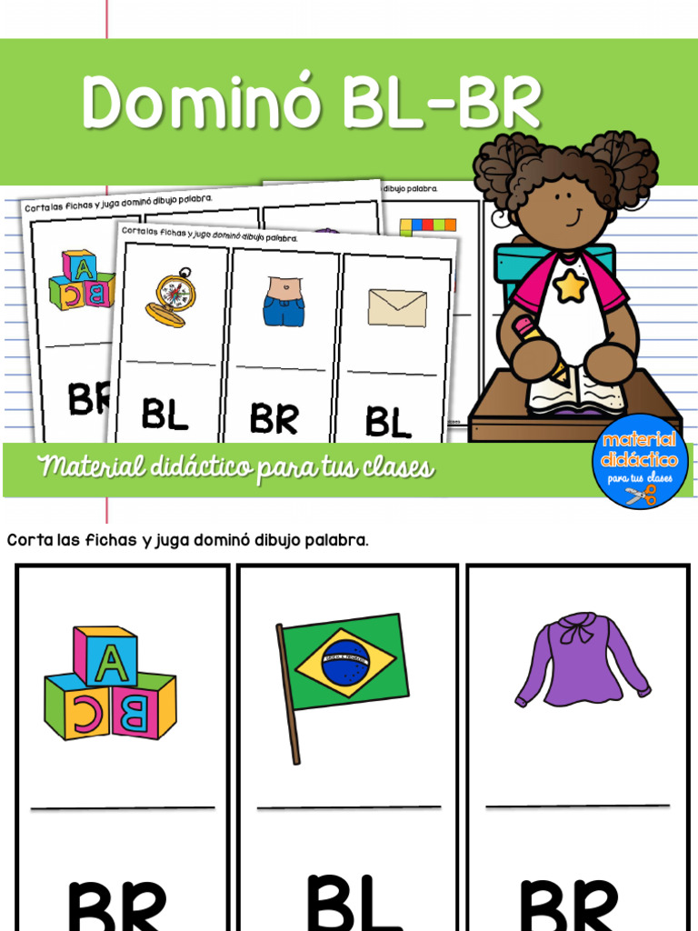 Dominó Didáctico para Clases | PDF