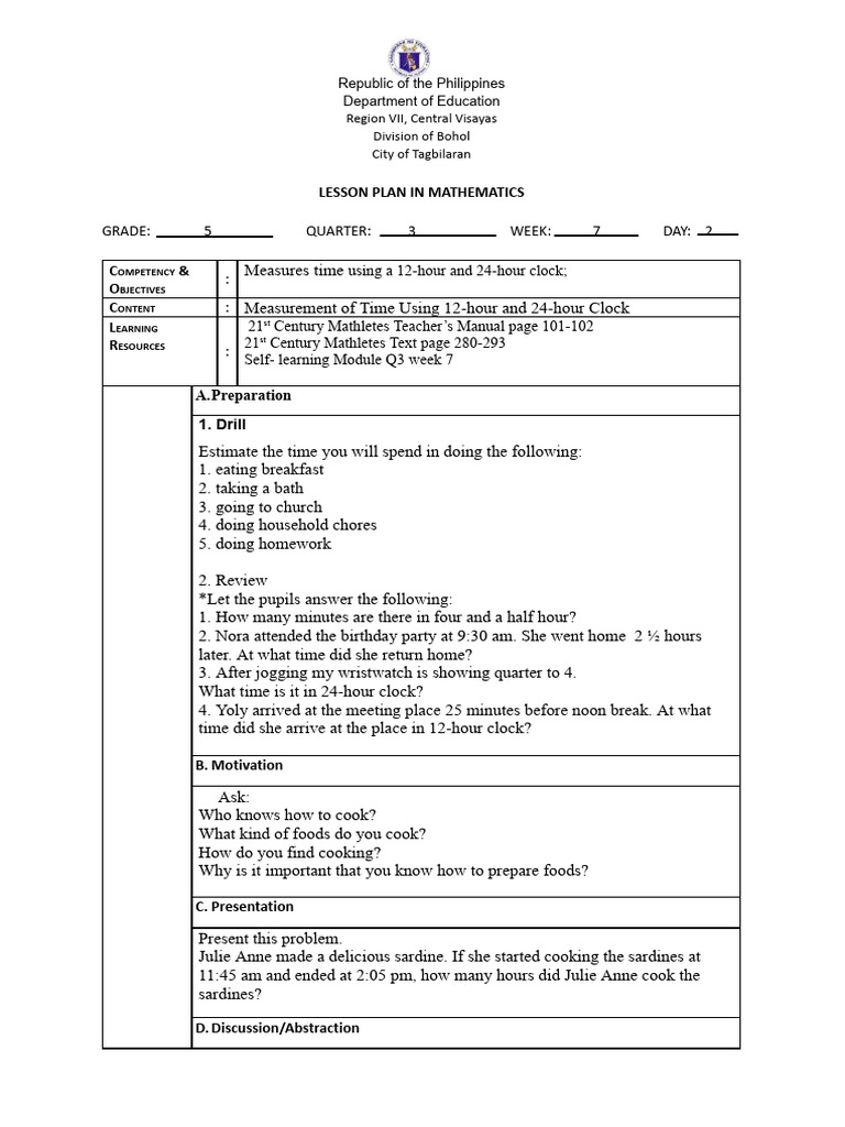 Prototype-Lesson-Plan-in-Math5 Q3-wk7-D2 | PDF