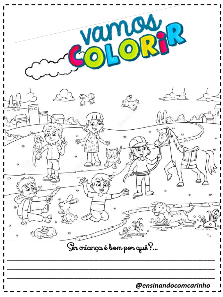 DESENHO PARA COLORIR | PDF