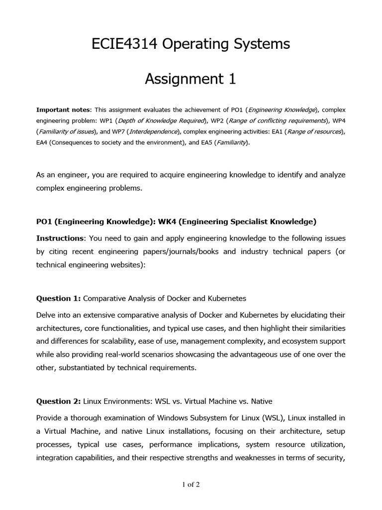 Assignment 1 | PDF | Software Engineering | Information Technology