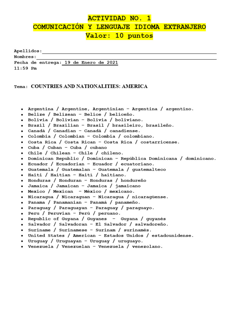 Folleto Second Basic Ingles | PDF | Lingüística | Unidades Semánticas