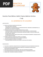 Hombrecito de Jengibre 1ºaño | PDF | Cuentos