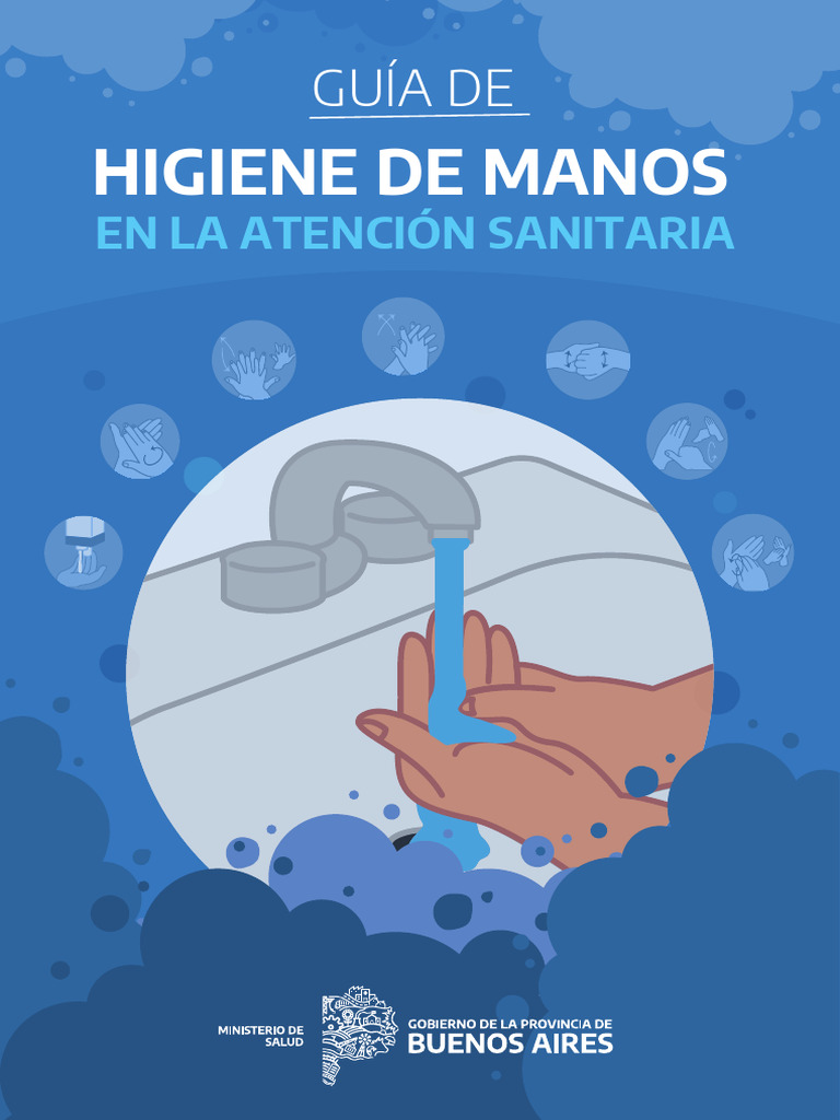 Guía de Higiene de Manos en Salud | PDF | Lavado de manos ...