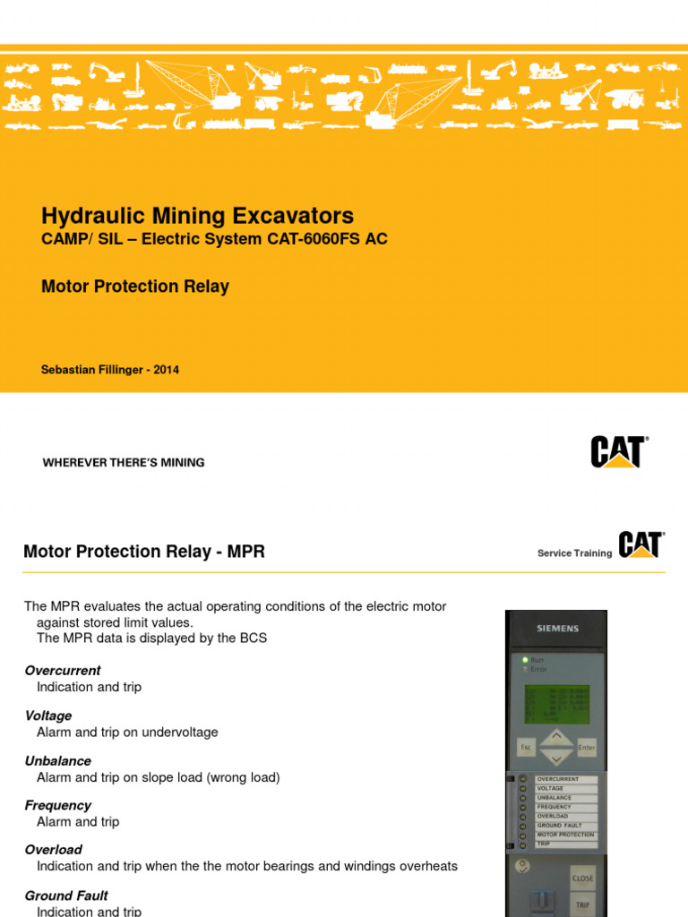 09_Motor protection relay_CAT | PDF | Relay | Switch