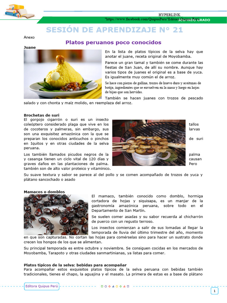 Anexo de Sesiones de Aprendizaje - EDA IX Semana 3 - Editora Quipus Perú | PDF | Perú | Sacramentos