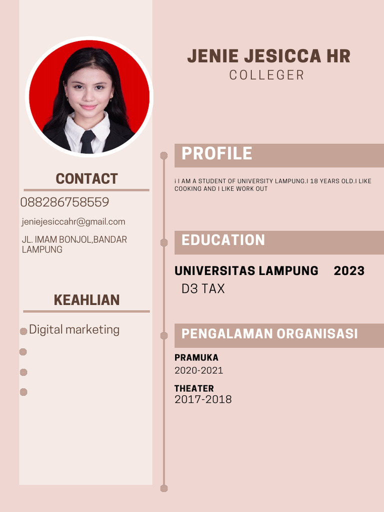 College Student Profile | PDF