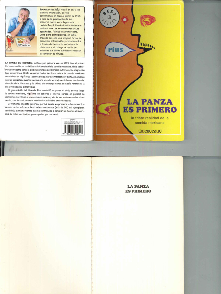 La Panza Es Primero - RIUS | PDF