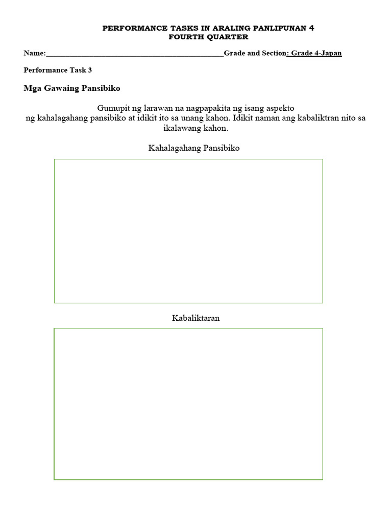 q4 performance task 3 | PDF | Earth Phenomena | Physical Phenomena