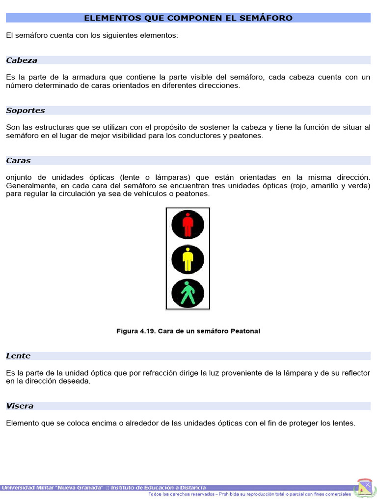 Elementos Que Componen El Semáforo | PDF | Tecnología