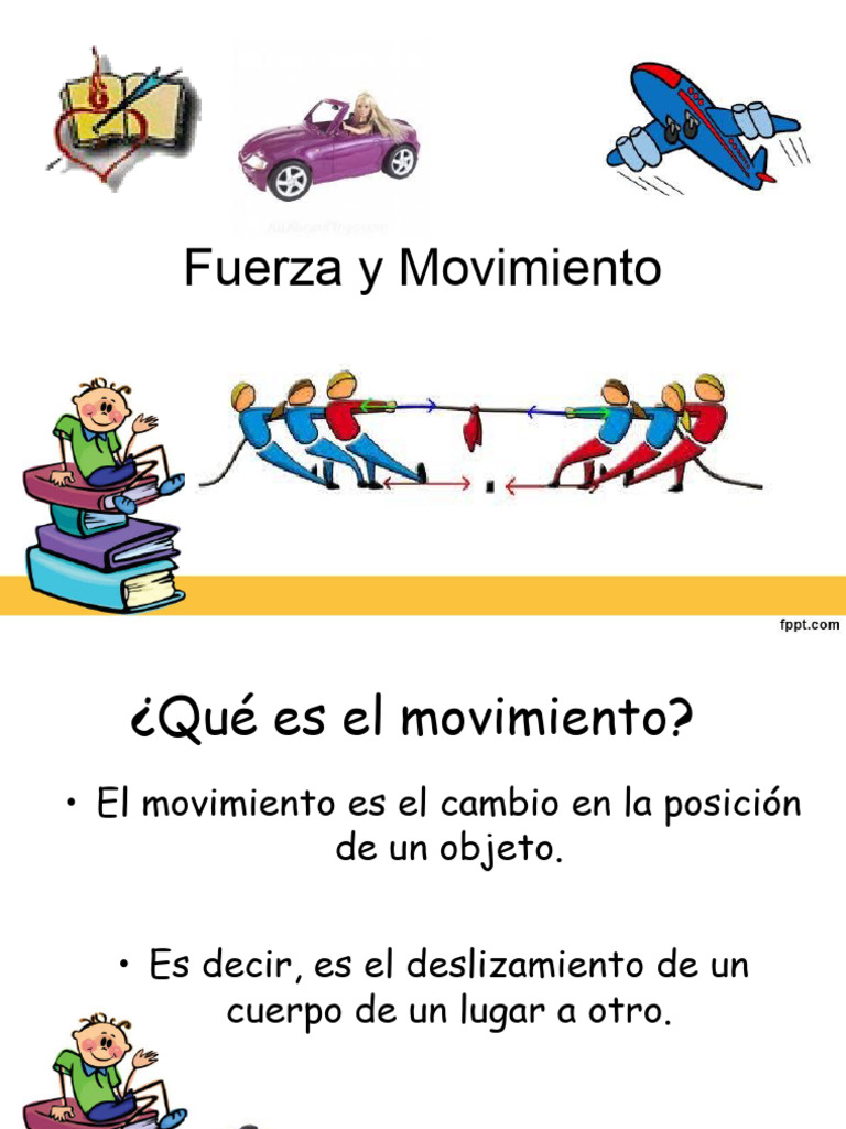 Fuerza y Movimiento | PDF | Fuerza | Fricción