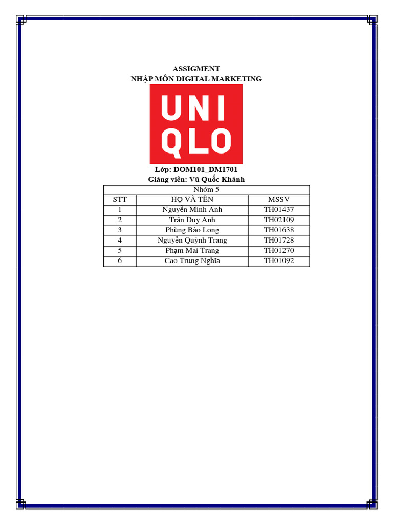 ASM GĐ 2 - Nhóm 5 - 1 | PDF