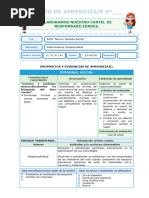 Sesion D1 PS Responsabilidades en Familia | PDF | Evaluación | Salón de clases