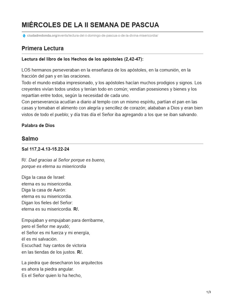 Reflexiones de Pascua y Fe Cristiana | PDF | Salvación | eucaristía