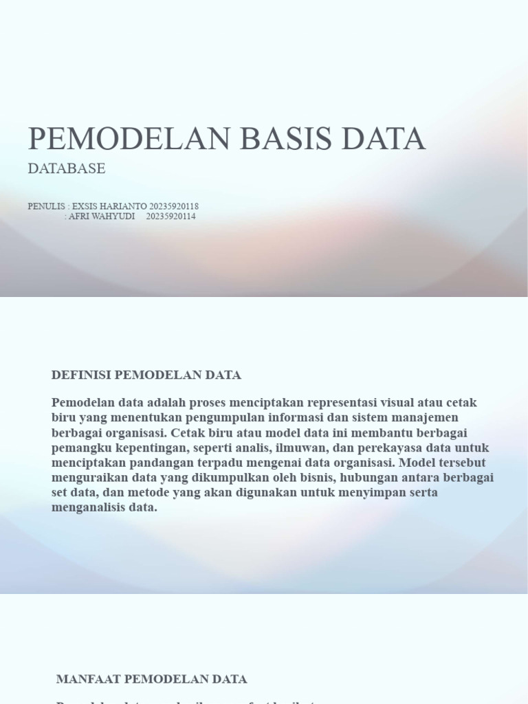 Presentasi 2 | PDF