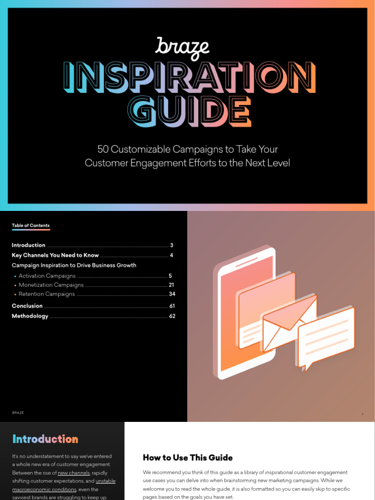 2023 Braze Inspiration Guide | PDF | Mobile App | Subscription Business Model
