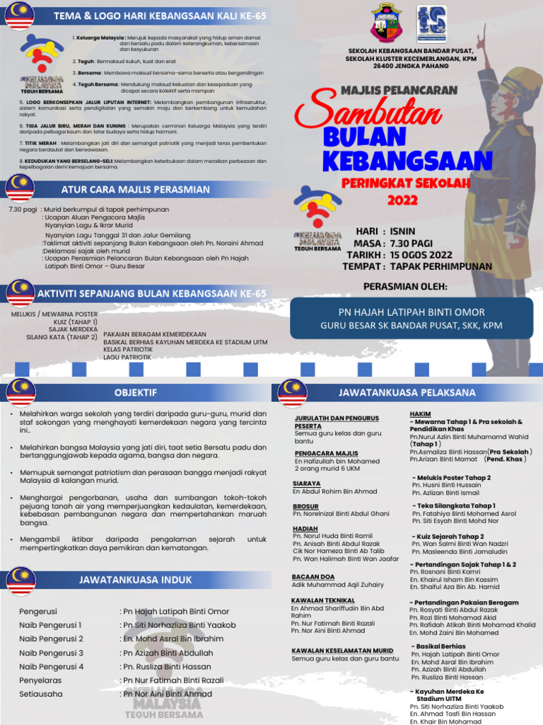 Buku Program Bulan Kebangsaan 2022 1 | PDF