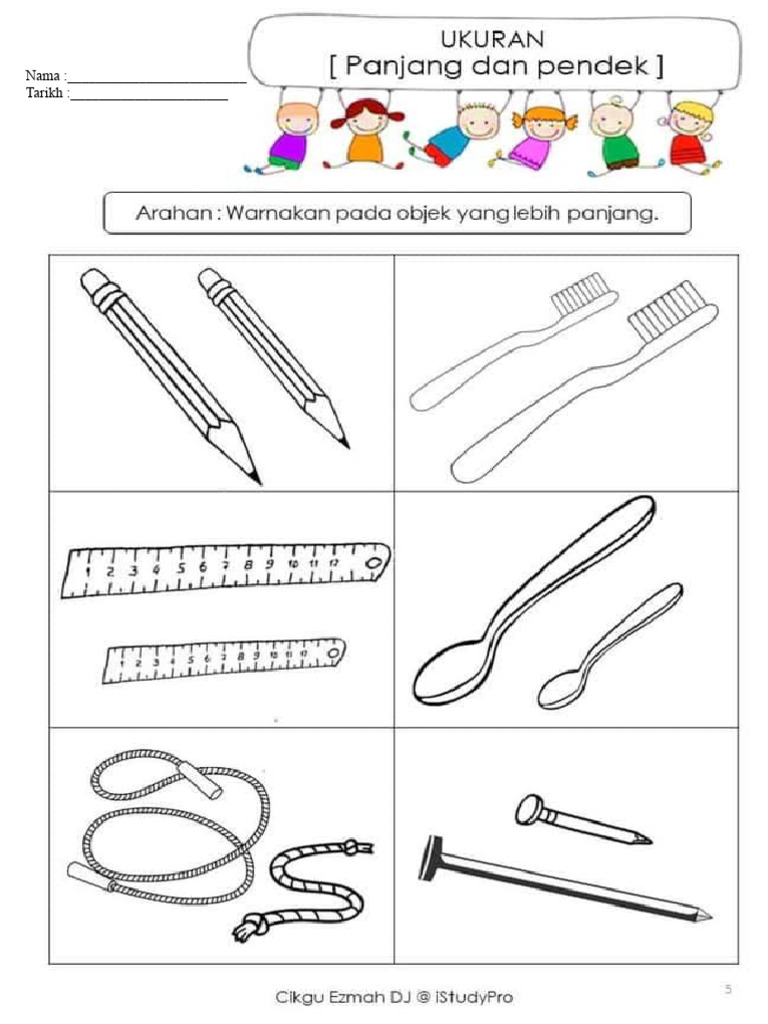 Saiz Panjang Pendek | PDF