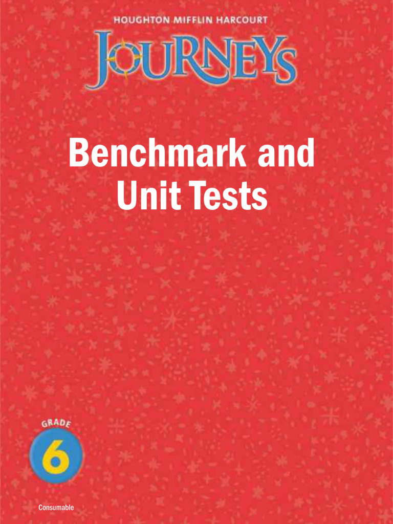 Journeys G6 Benchmark Test and Unit Test SE | PDF