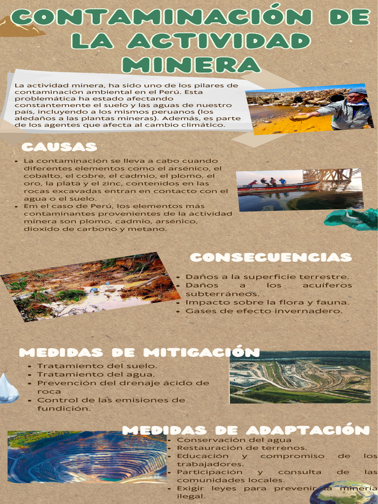 Contaminacion Minera en El Peru - S12 | PDF | Minería | Contaminación