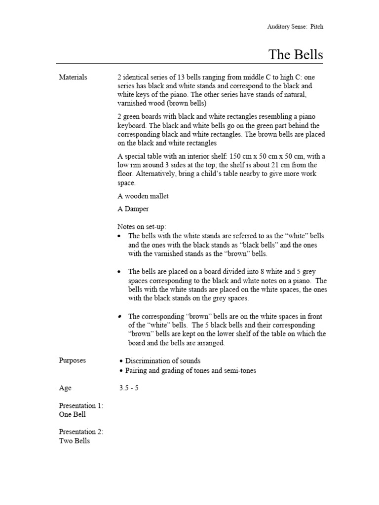 The Bells Template | PDF | Scale (Music) | Piano