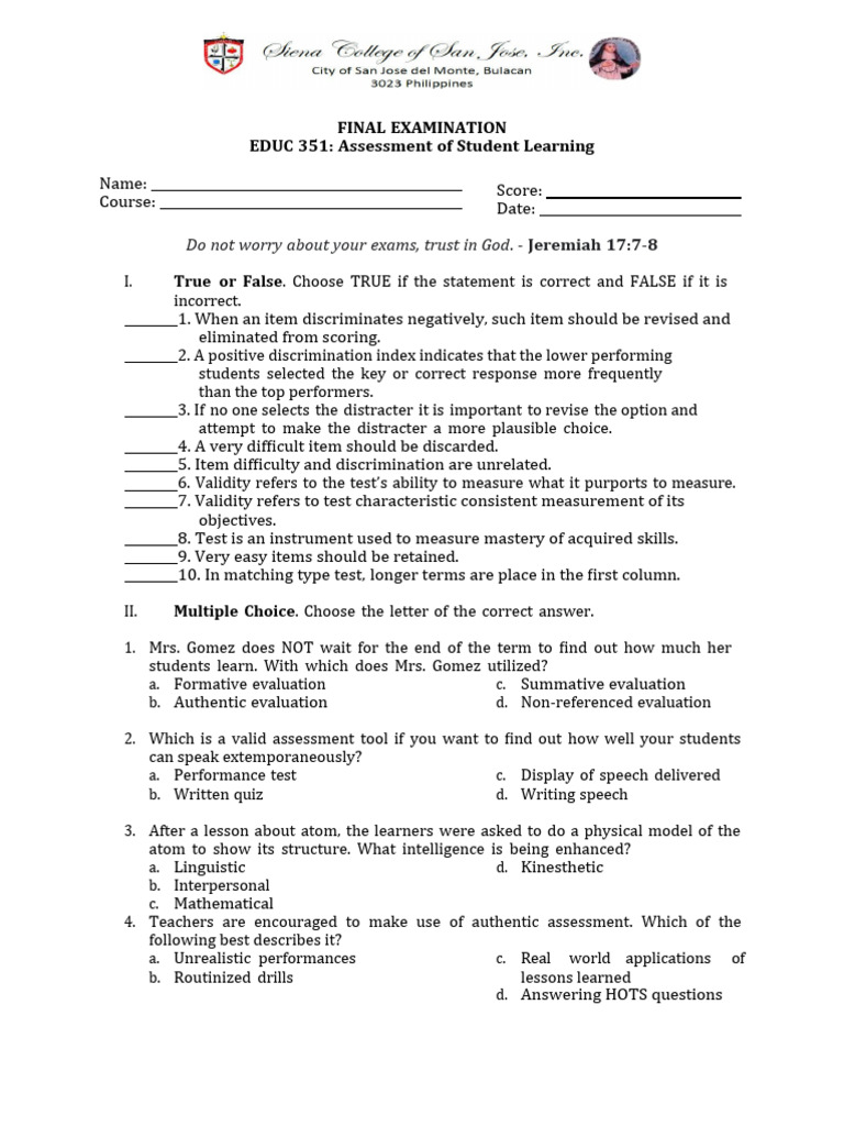 Curriclumdev | Download Free PDF | Educational Assessment | Multiple Choice