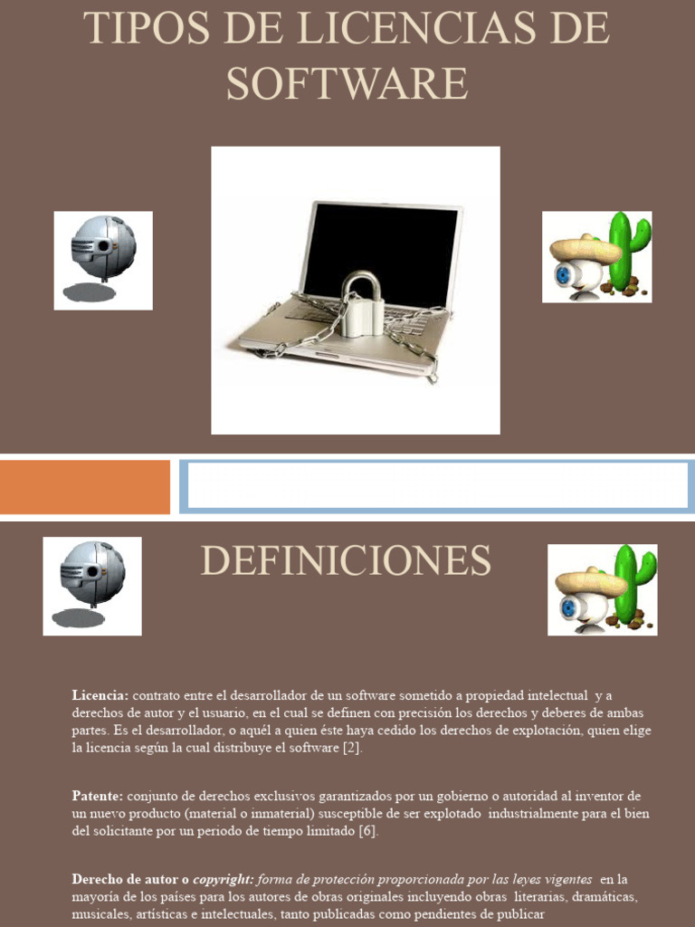 Tipos de Licencias de Software Explicadas | PDF | Software libre ...