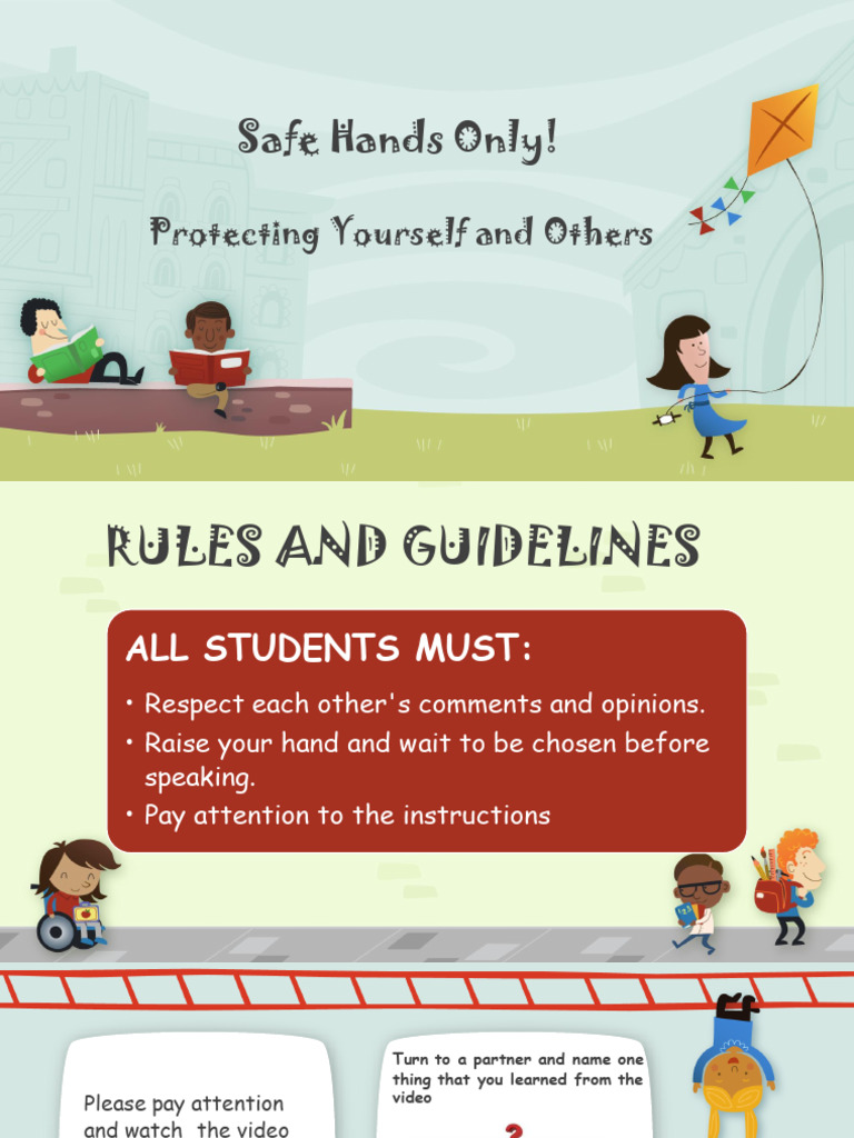 Classroom Safety and Respect Guide | PDF | Career & Growth | Self ...