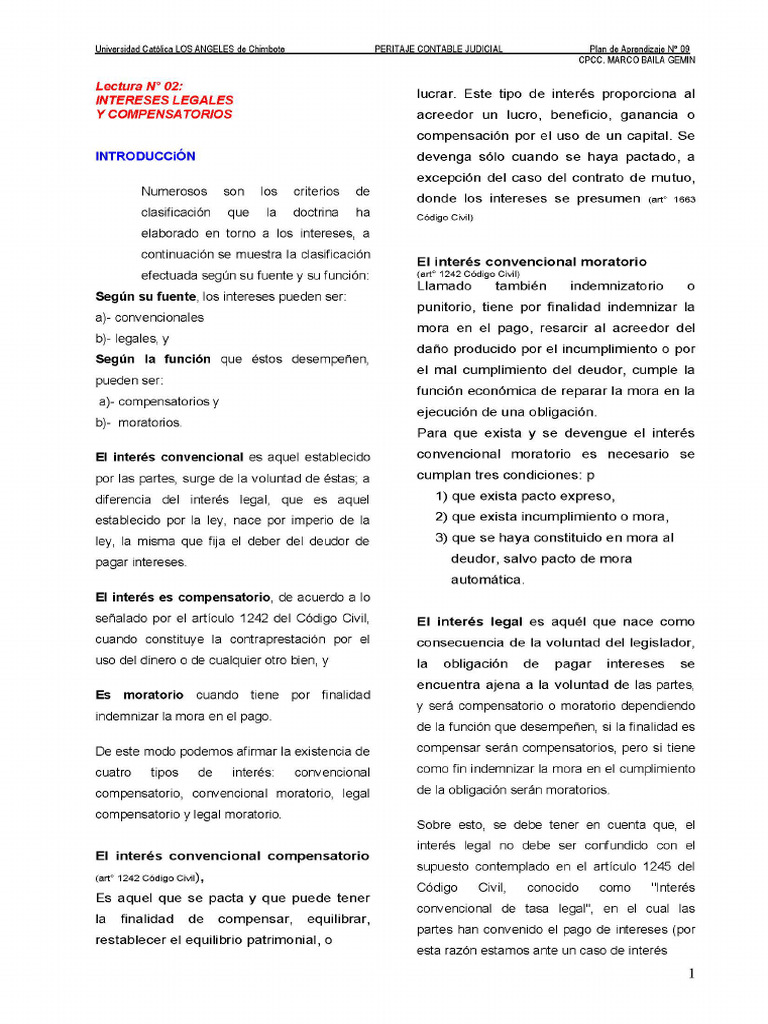 Intereses Clasif | PDF