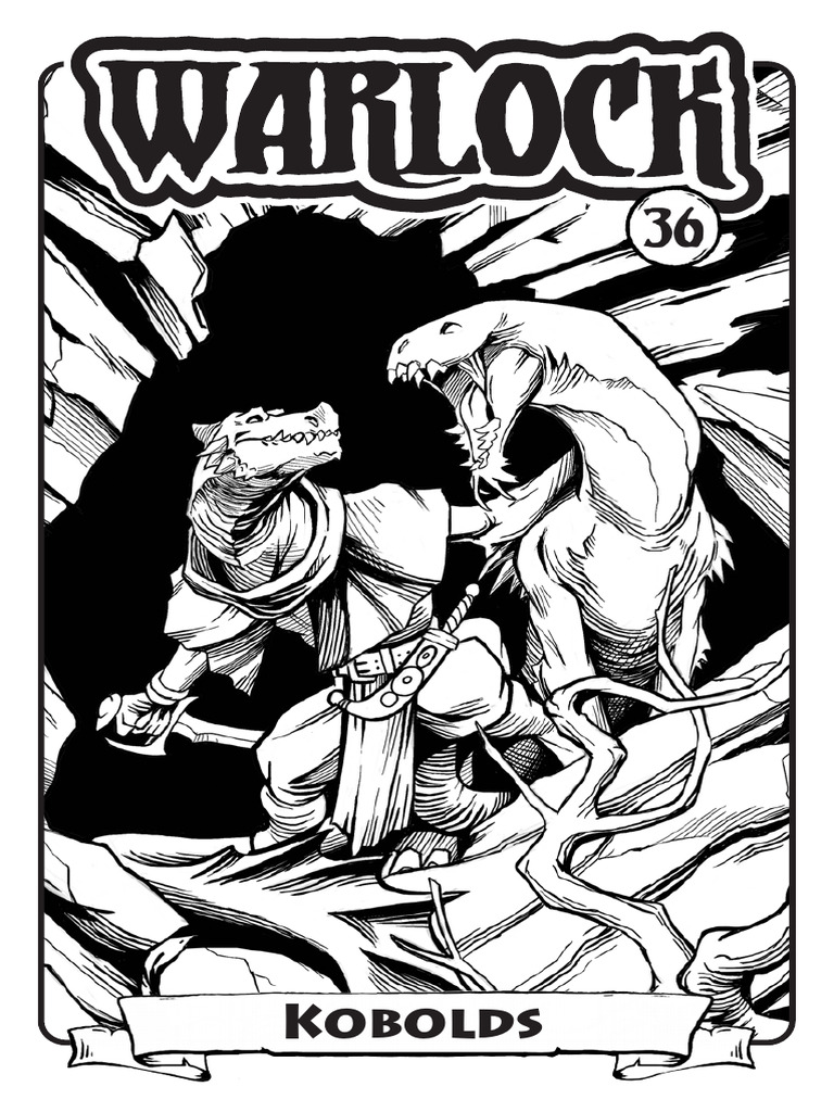 Warlock #36 - Kobolds | PDF | Magician (Fantasy)